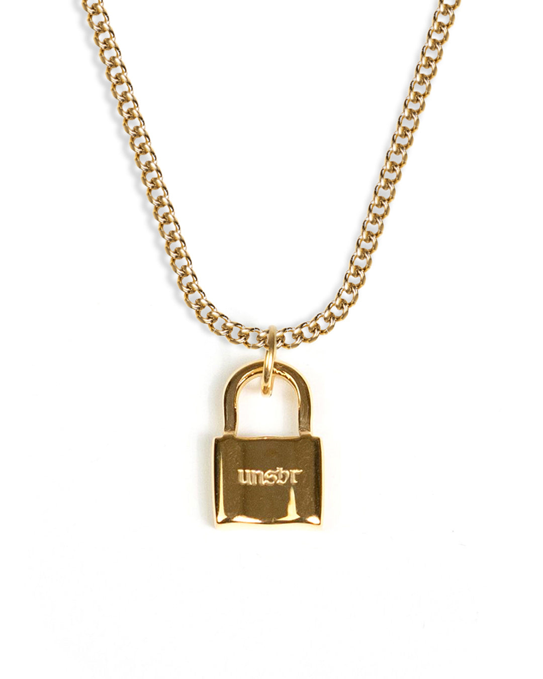 Lock Necklace (Gold) – UNSHINEBAR